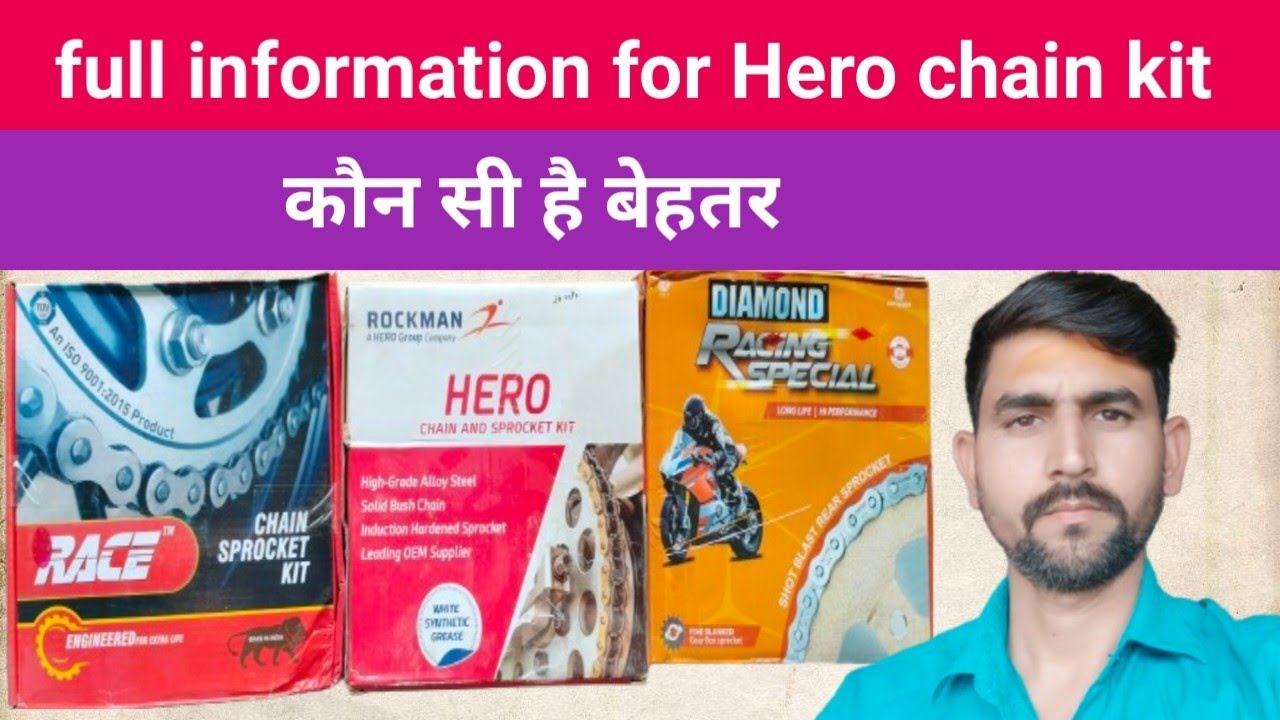 full information for Hero chain kit race rockman diamond kaun si hai ...