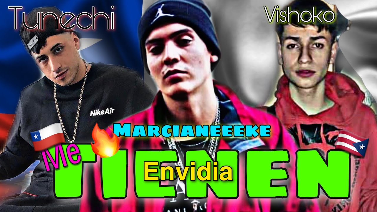 REACCIONO A ME TIENEN ENVIDIA MARCIANEKE FT TUNECHIKIDD Y VISHOKO - YouTube