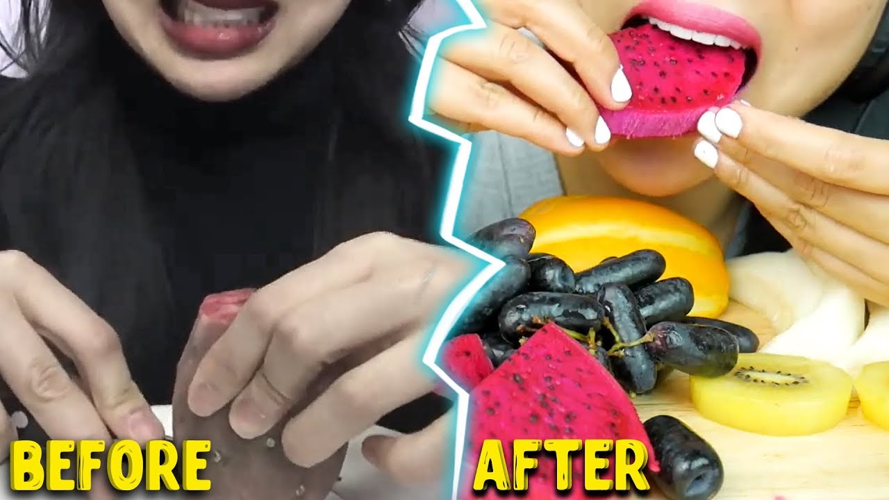 Sas Asmr Before and Sas Asmr After - Asmr eating compilation PART 17 ...