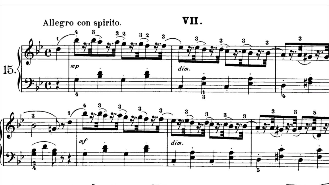 JOSEPH CONCONE-ETUDE OP.24 NО.15 [G minor] - YouTube