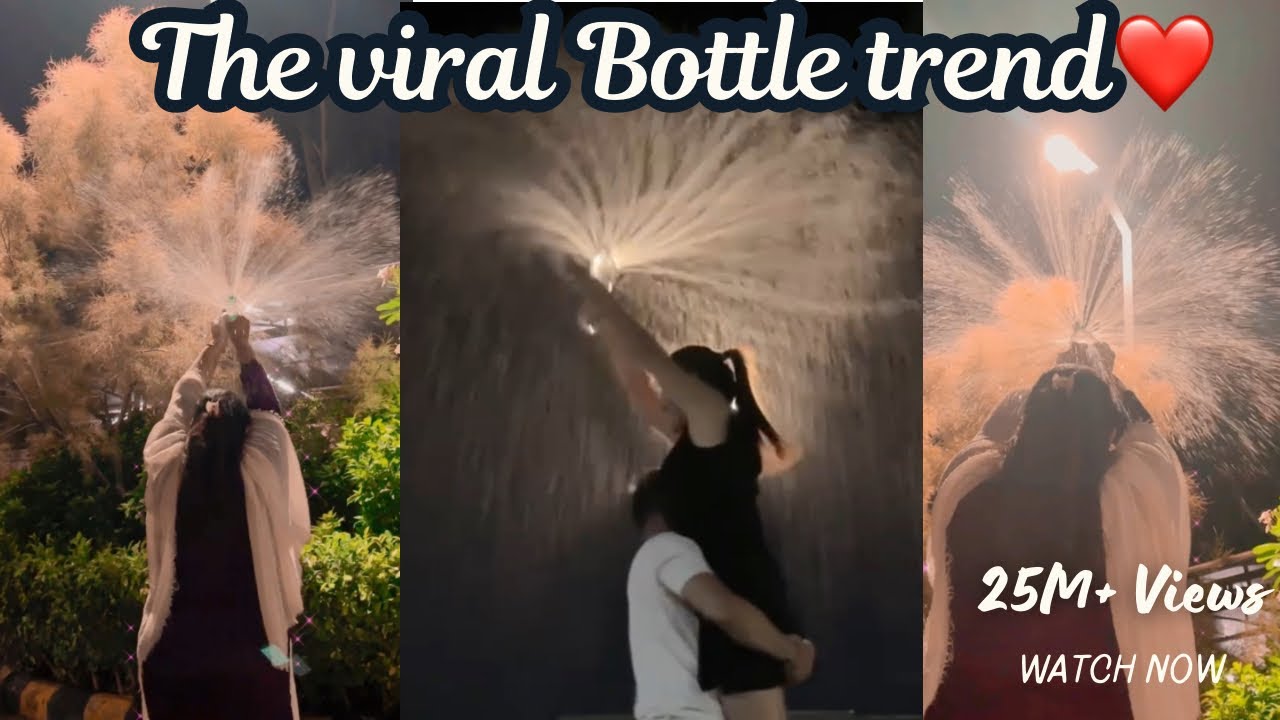The viral Bottle Trend ️ #waseemakhan #bottledancechallenge #dailyvlog ...