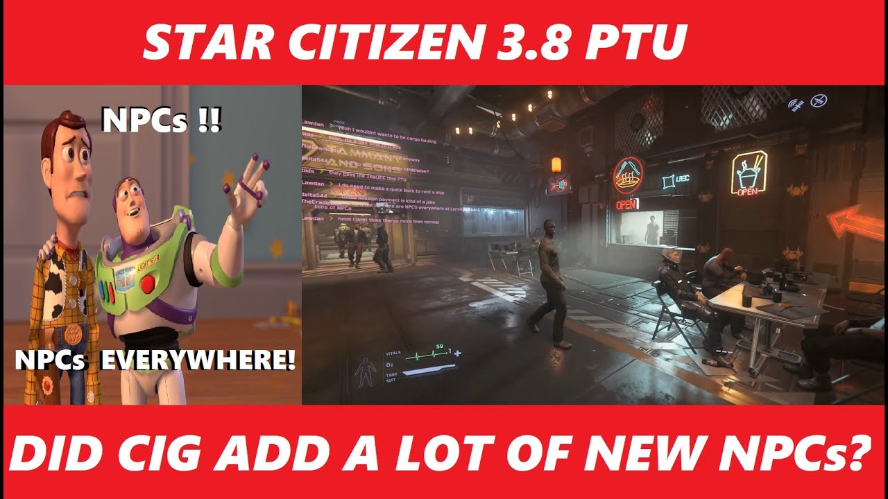 STAR CITIZEN 3.8 - NPCs! NPCs everywhere! - YouTube