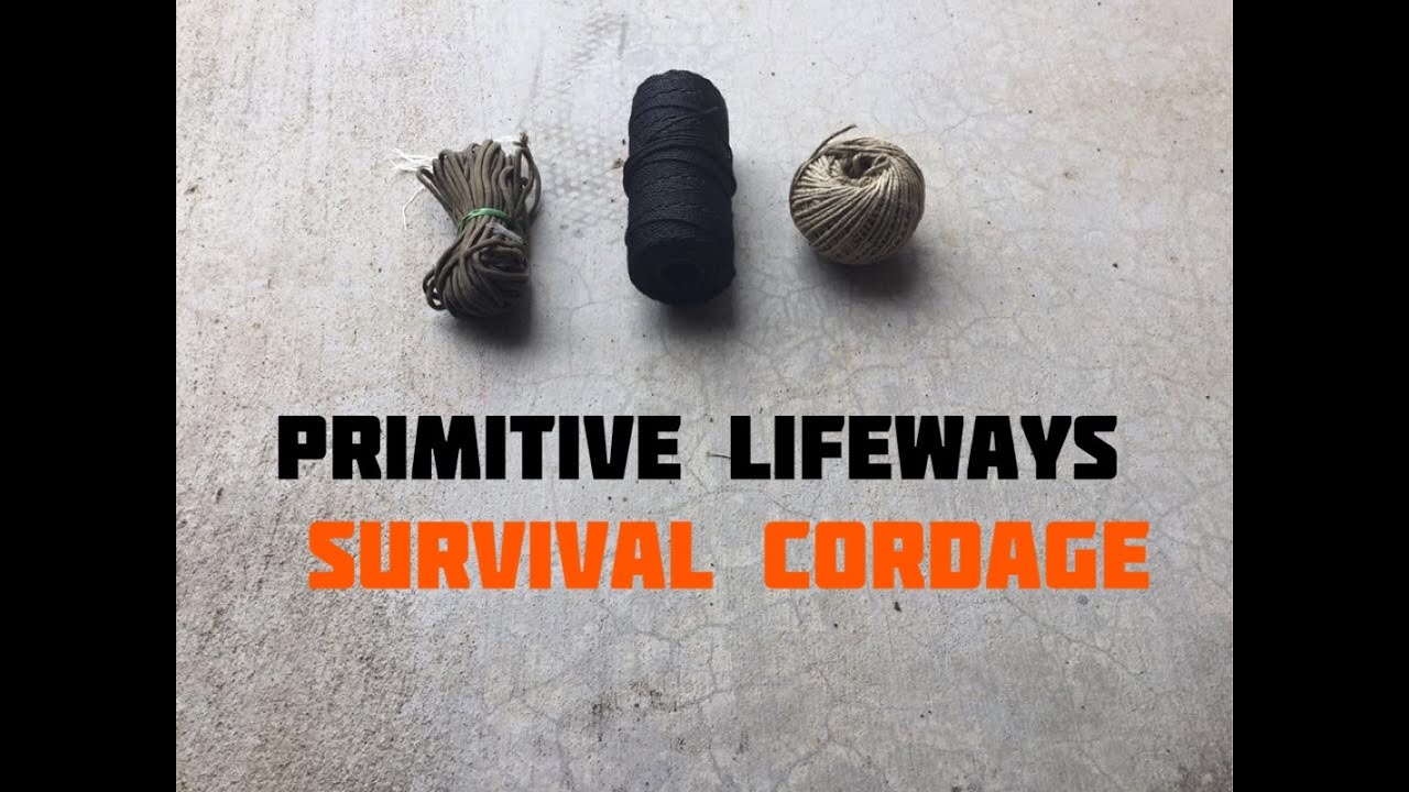 Survival Rope and Natural Fiber - YouTube