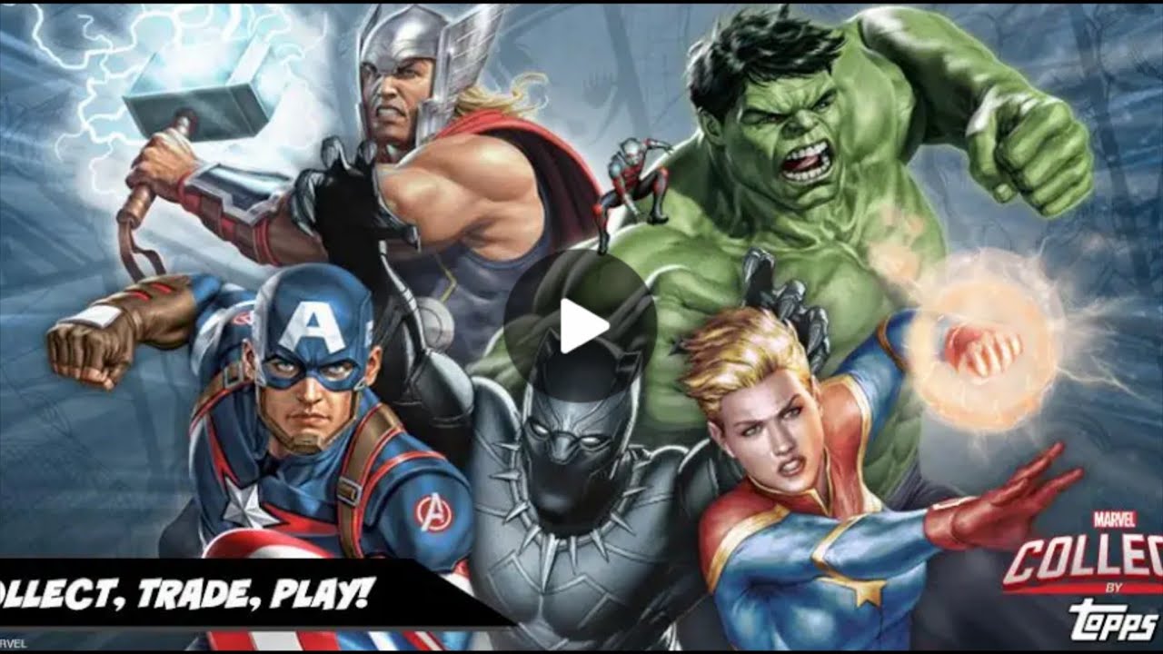MARVEL Collect! By Topps! FUN comic card collecting app! - YouTube