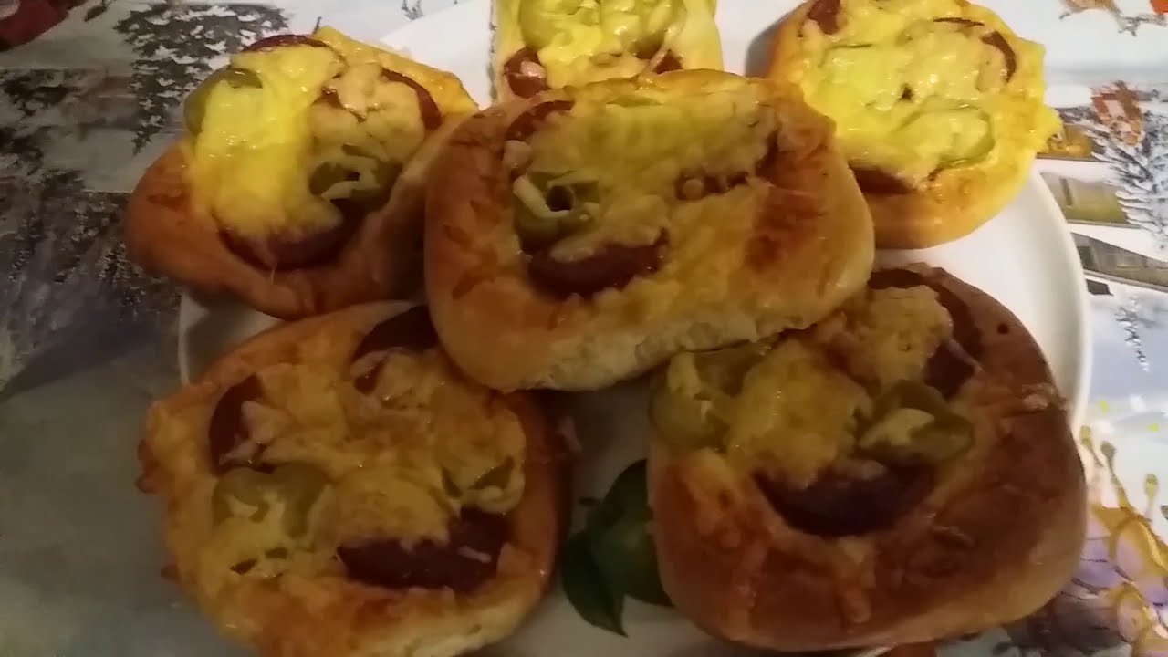 Пицца мини (школьная) рецепт. Pizza mini (school). - YouTube