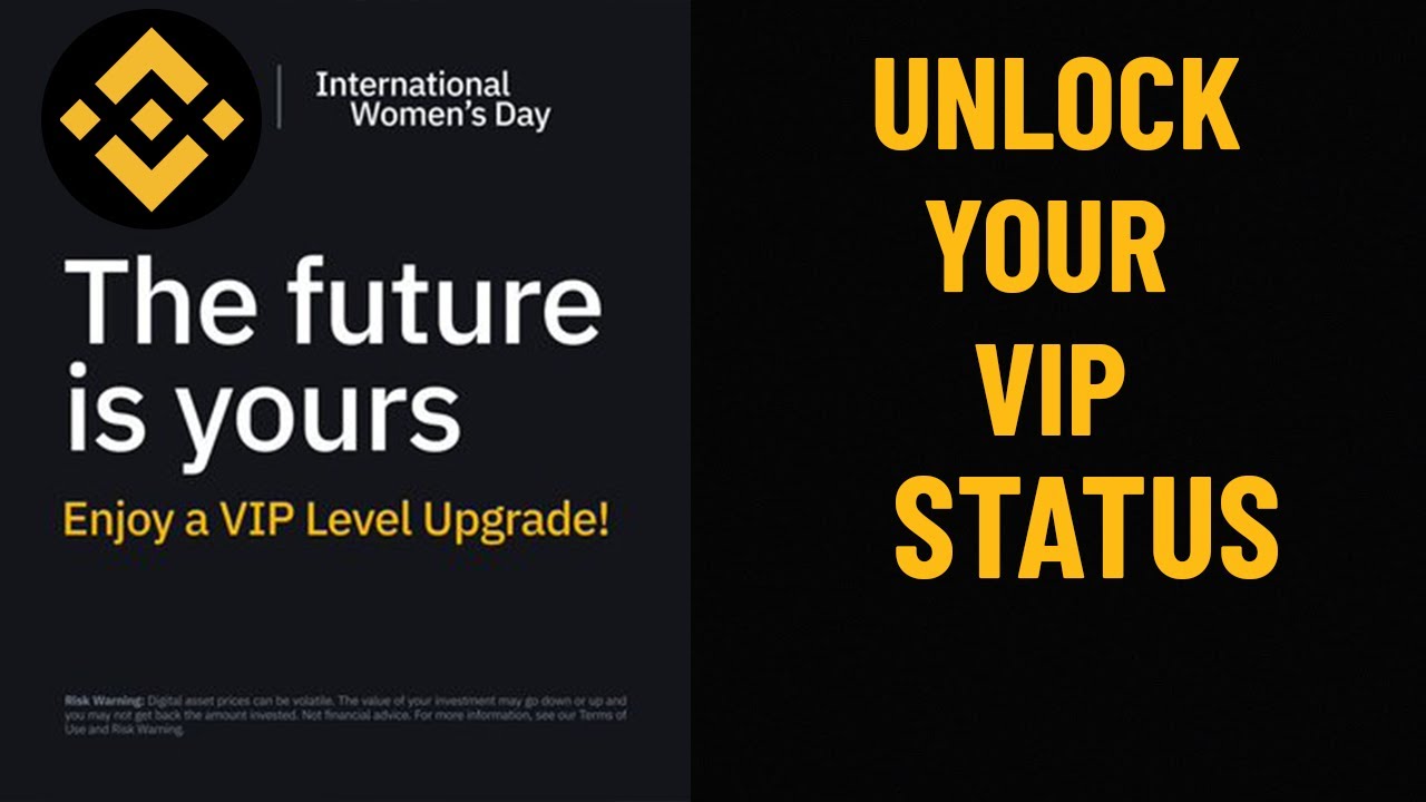 How to get / Unlock a VIP level upgrade on Binance? 2023 - YouTube