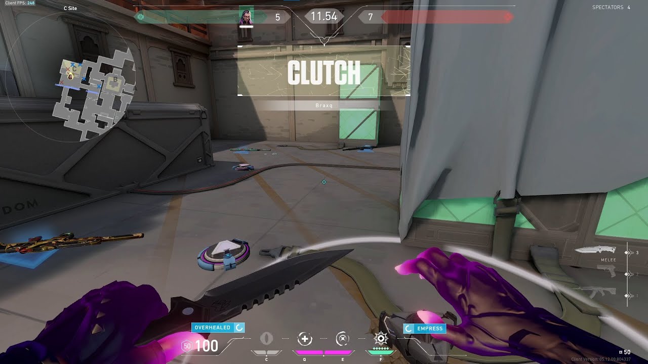 Reyna on Haven ~ 20-18~2 KDA -Full Valorant match of a Gold 3 - YouTube