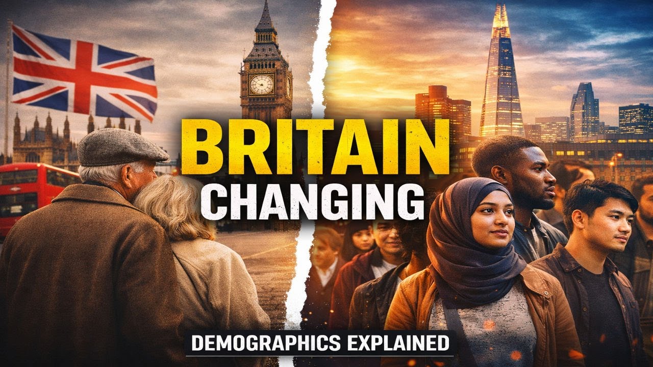 WHITE BRITONS BECOMING A MINORITY: BRITAIN AT A CROSSROADS - YouTube