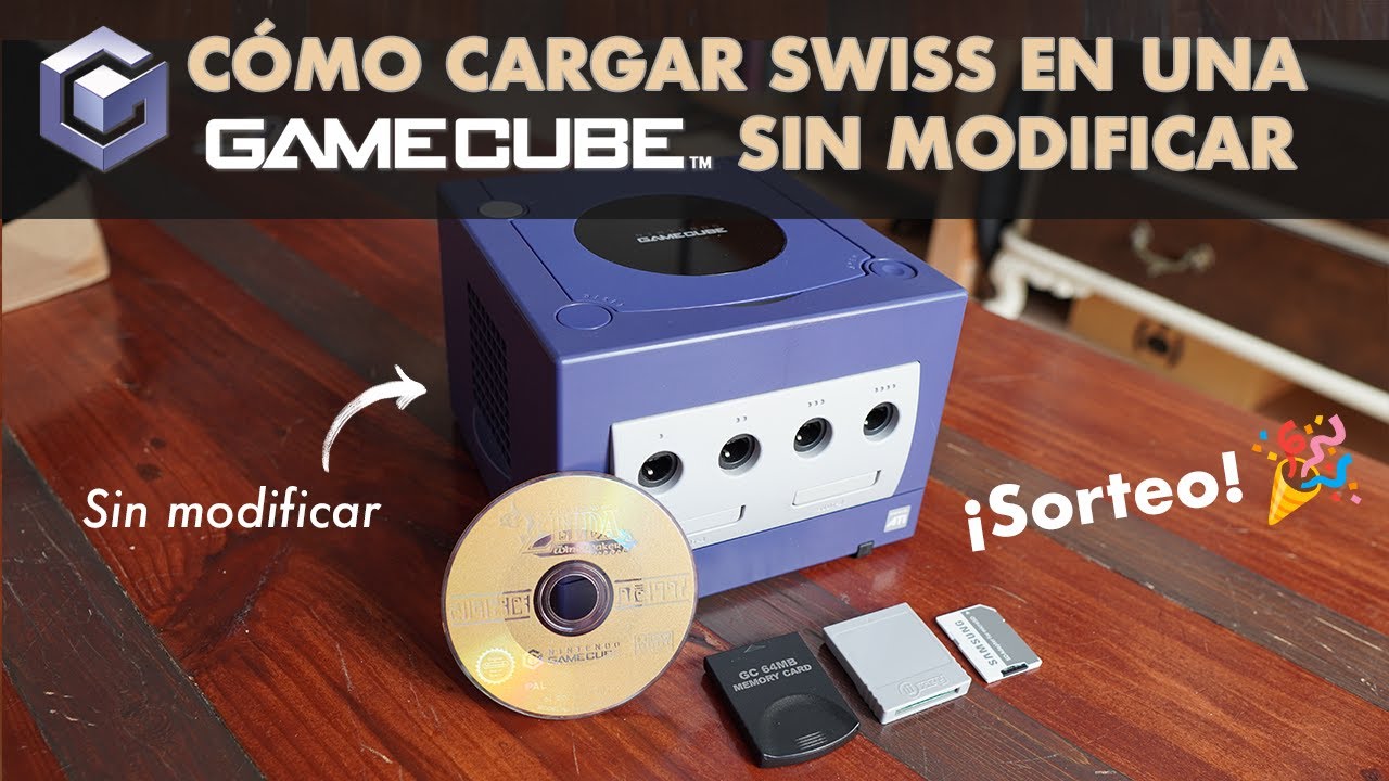 Cómo cargar Swiss en una Game Cube sin modificar 🎮💡 + SORTEO 🎉 - YouTube