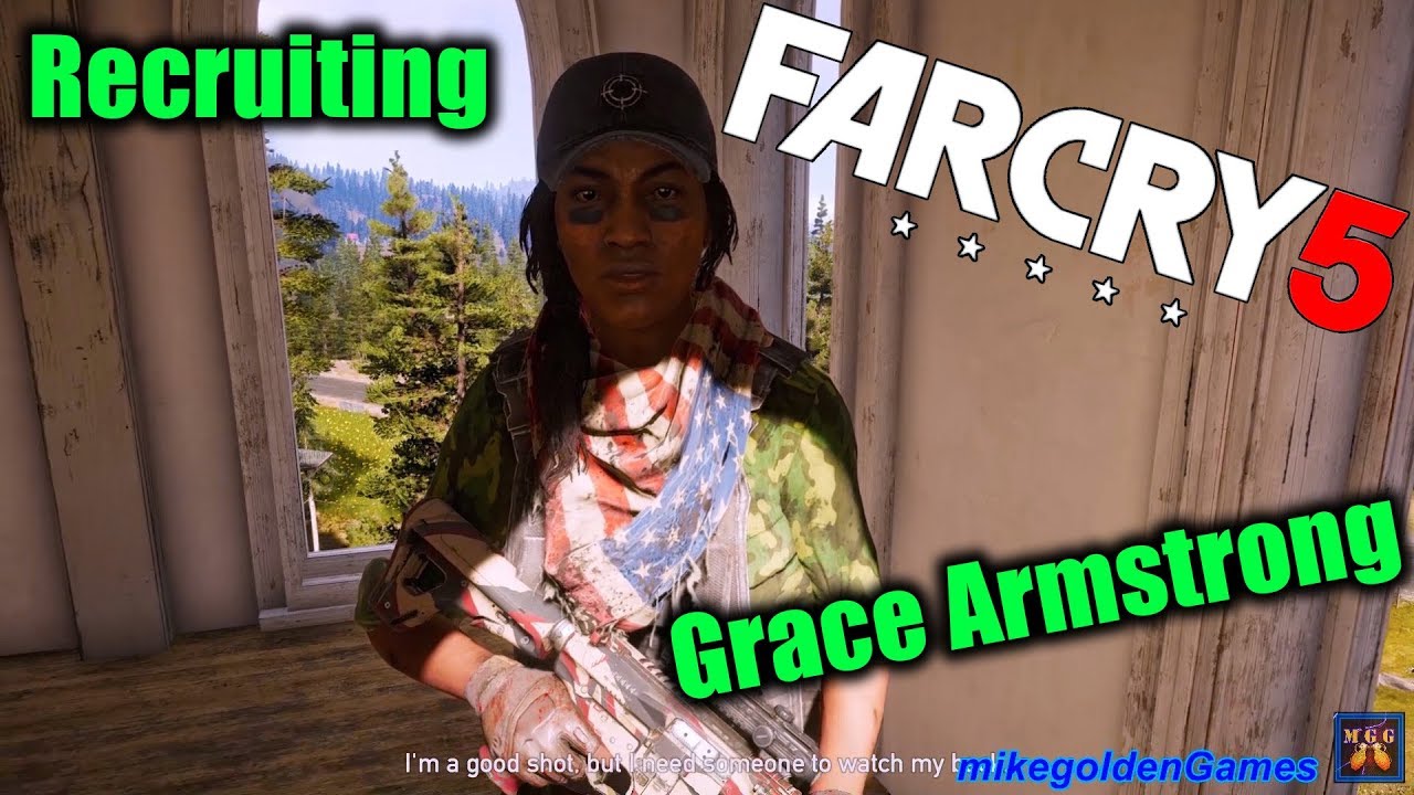 Recruiting Grace Armstrong (The Sniper) | Far Cry 5 Episode 14 - YouTube