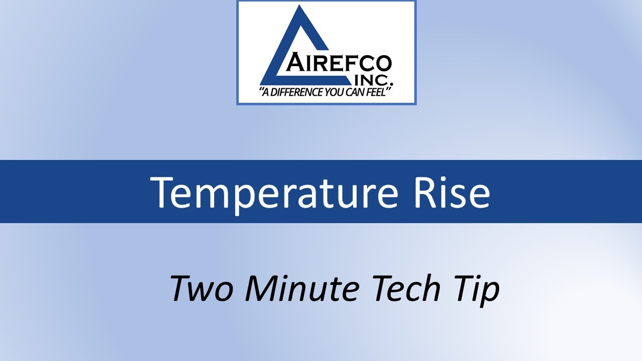 Temperature Rise - YouTube