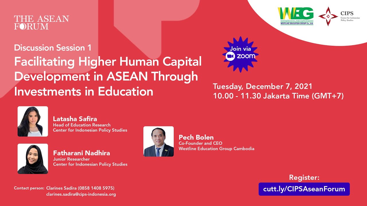 The ASEAN Forum - Facilitating Human Capital Development in ASEAN ...