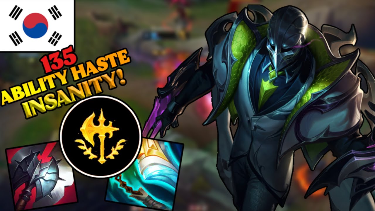 This Korean Build Makes Zed An S Tier Jungler! - YouTube