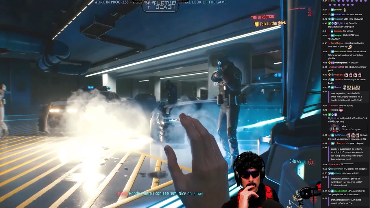 Dr. Disrespect checks out Cyberpunk 2077 - Night City Wire: Episode 1 ...