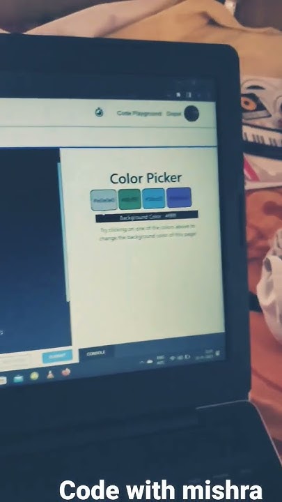 color change | HTML, CSS & Java script. - YouTube