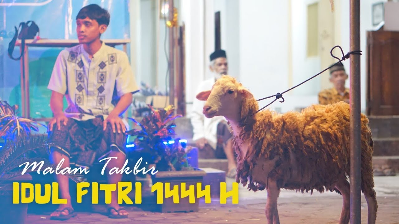 MALAM TAKBIR IDUL FITRI 1444 H - TBB MASJID TRAYU - YouTube