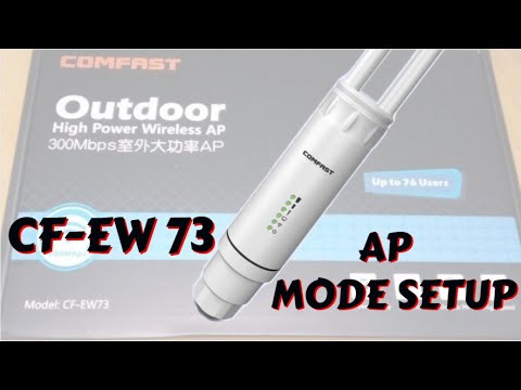 CF EW73 AP Mode Setup - YouTube