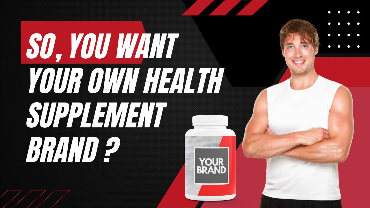 So you want your own Health Supplement ? Tiny Brander™ can help - YouTube