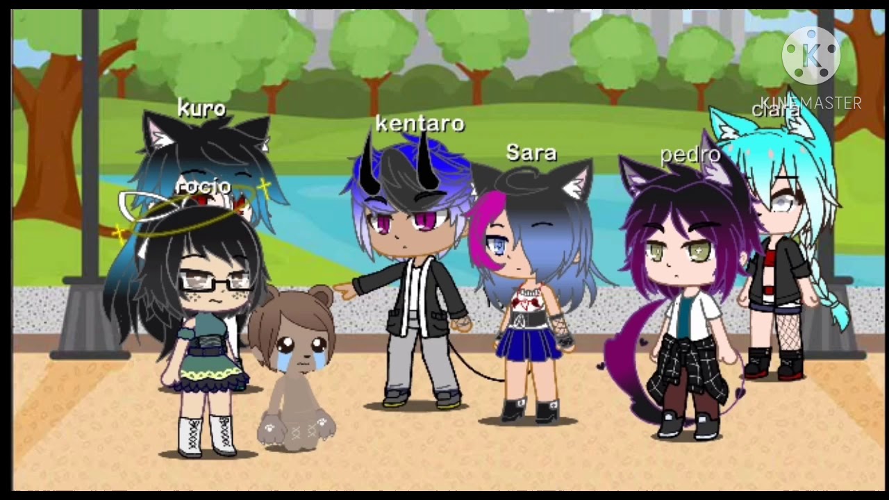🐺los dos lobos de dos colas 🐺{ gacha club } - YouTube