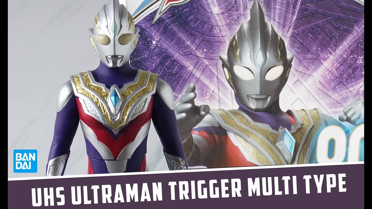 REVIEW ULTRA HERO SERIES ULTRAMAN TRIGGER MULTI TYPE - YouTube