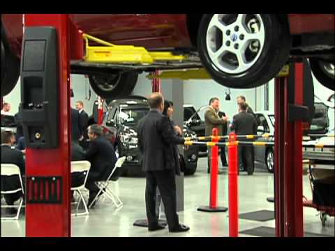 Nissan Training Facility Opens - YouTube