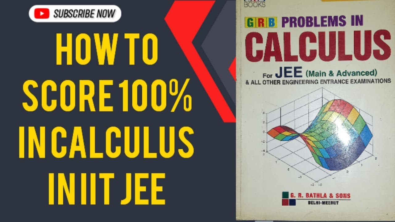 BEST BOOK OF CALCULUS FOR IIT JEE - YouTube
