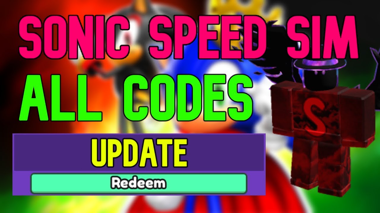 ALL Sonic Speed Simulator CODES | Roblox Sonic Speed Simulator Codes ...