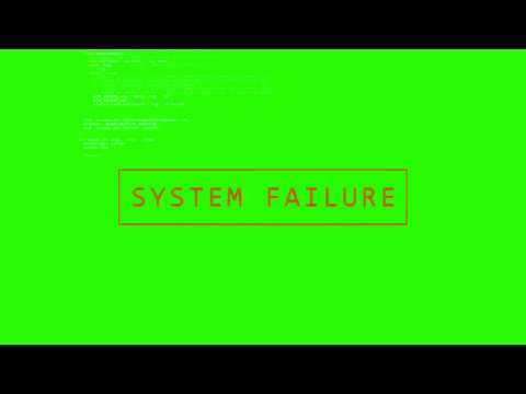 FREE HD Green Screen - COMPUTER CRASH - SYSTEM FAILUR - YouTube