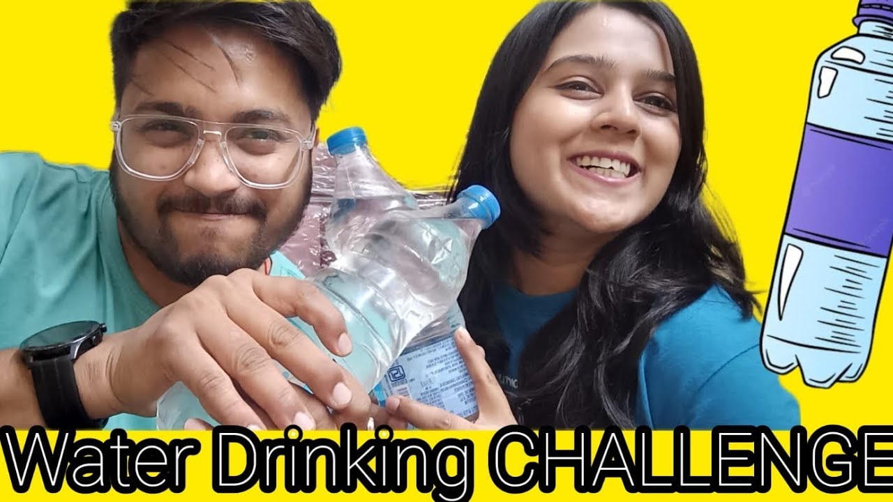 water drinking challenge #spotify #viralvideo #water #youtube # ...