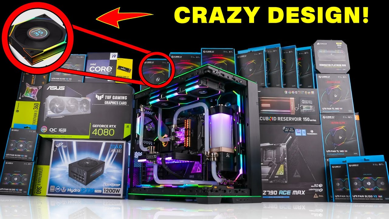 There’s a NEW O11, Again… Lian Li EVO RGB + TL LCD Fans - YouTube