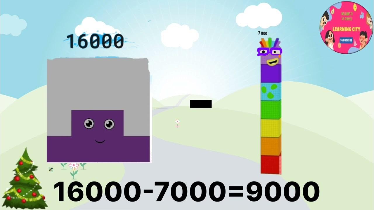 Subtraction Number Magic Quiz |big to small numberblocks Subtraction |Learn To count ...