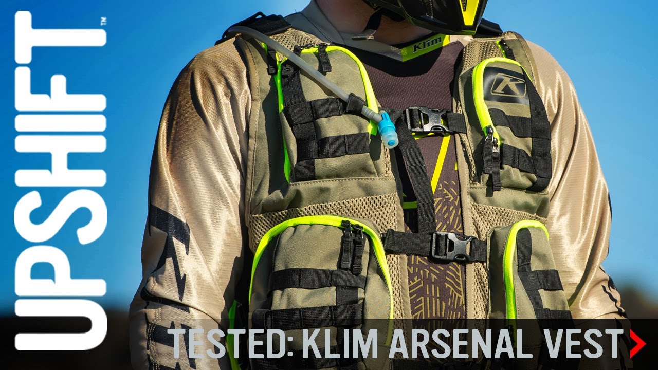 Upshift Tested: 2020 Klim Arsenal Vest - YouTube