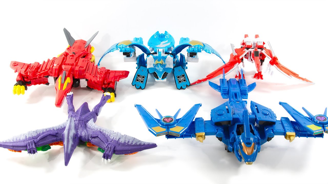 Ptera Dino Change MegaBot Jaki DinoSter PowerRangers MiniForce ...