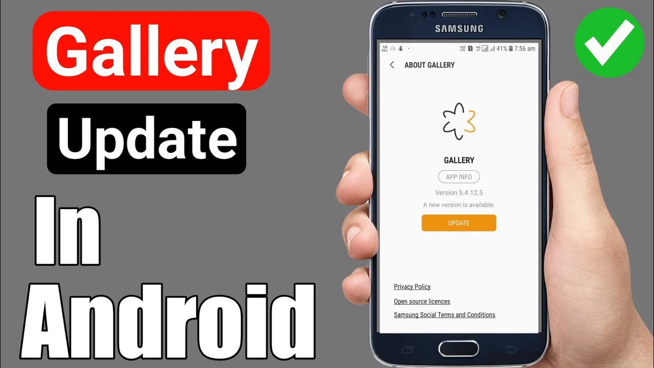 How to Update Samsung Gallery App On Android - Gallery Ko Update Kaise ...