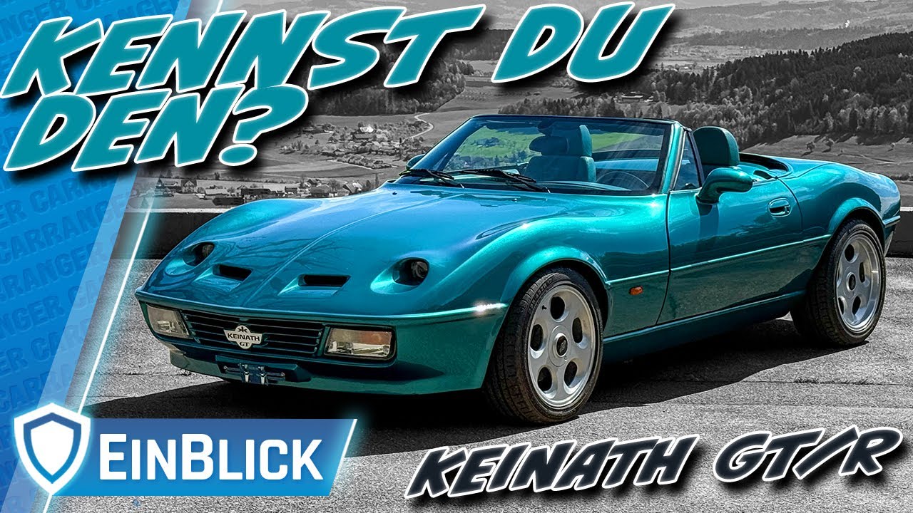 DAS war mal ein OPEL?! Keinath GT/R (1997) - Der moderne Opel GT, oben ...