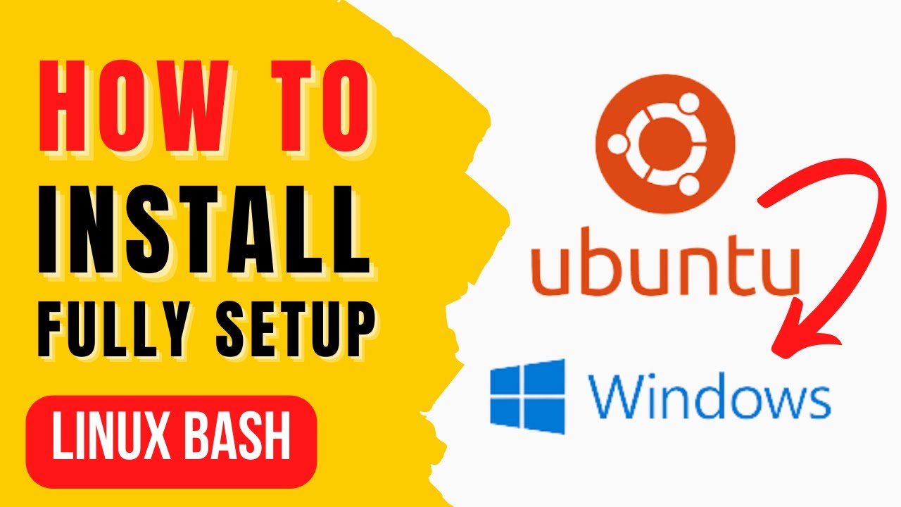 How to INSTALL Linux Bash on Windows 2023 (Windows Subsystem for Linux ...