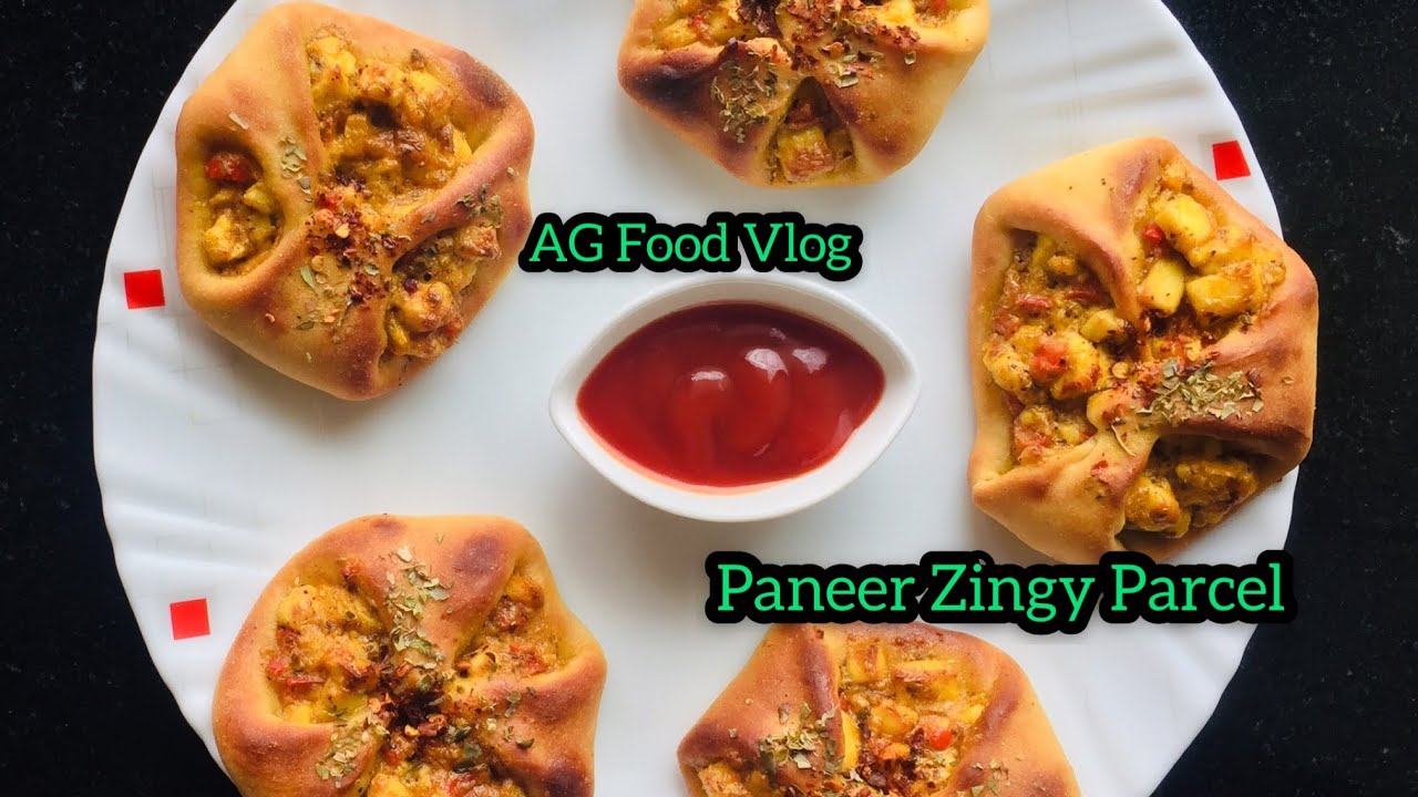 Paneer Zingy Parcel Recipe - YouTube