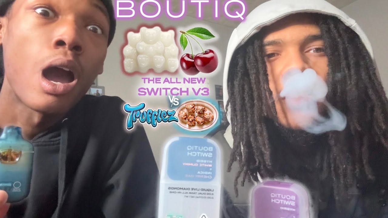 BOUTIQ SWITCH V3 2G (REVIEW) - Apple Fritter 🍎 x Trufflez 🪷 VS Cherry ...