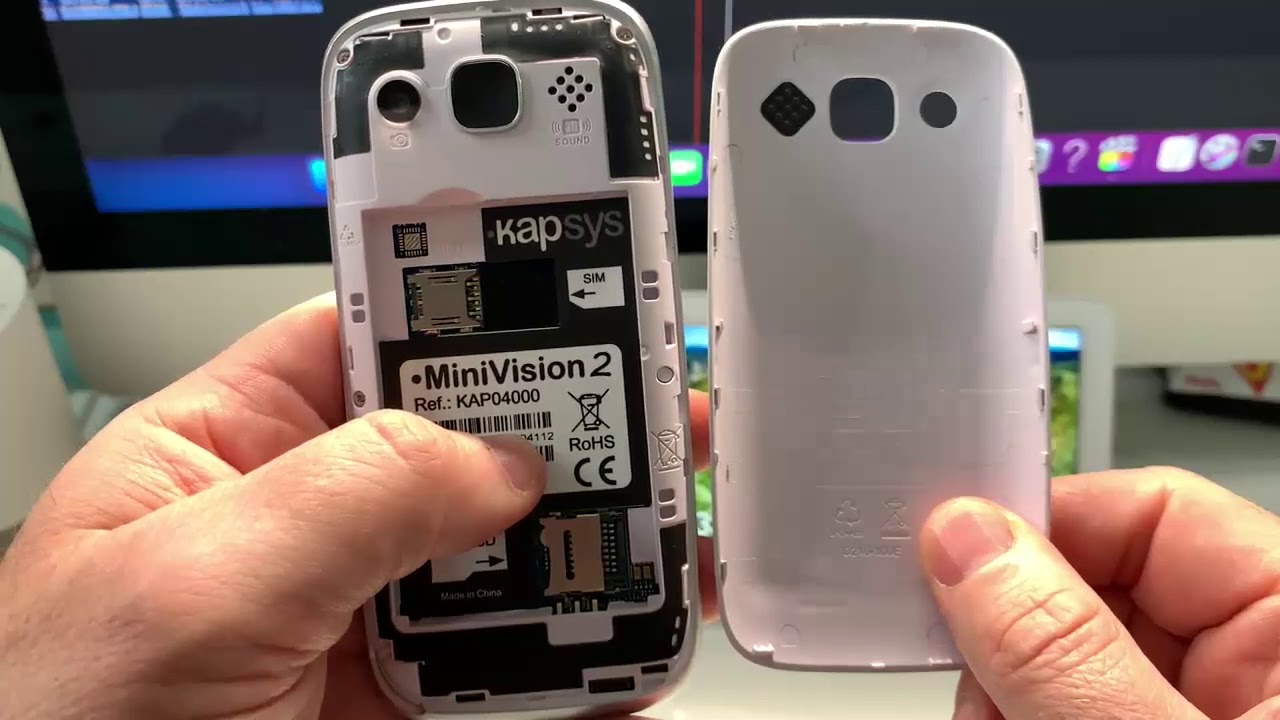 MiniVision 2 Téléphone Adapté vocalisé à reconnaissance vocale - YouTube