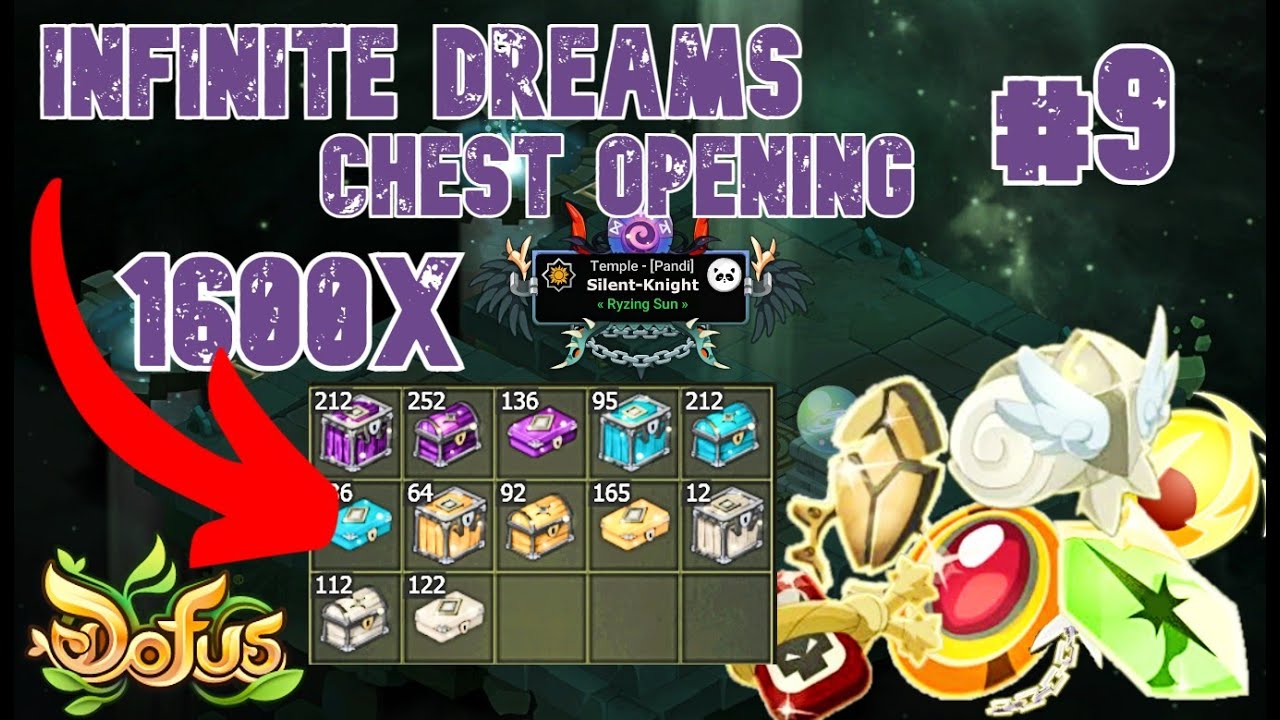 Dofus - Infinite Dreams Chest Opening #9 [ 1600 CHESTS! ] - YouTube