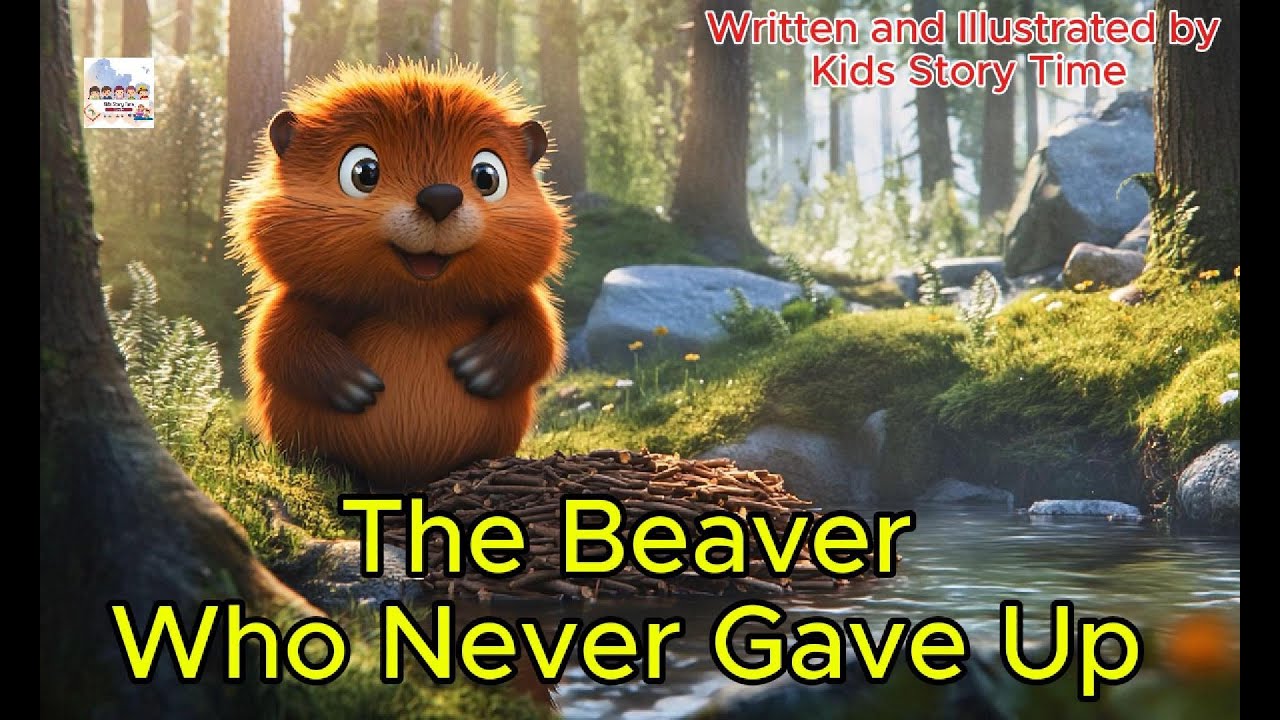 The Beaver Who Never Gave Up | Inspiring Kids Story on Persistence ...