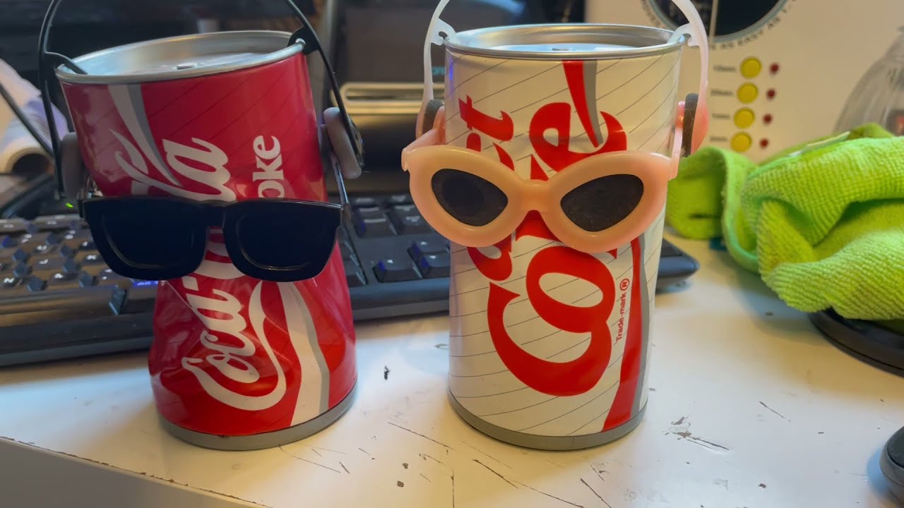 1990 Dancing Coke Coca Cola Can Takara Collectible Vintage - YouTube