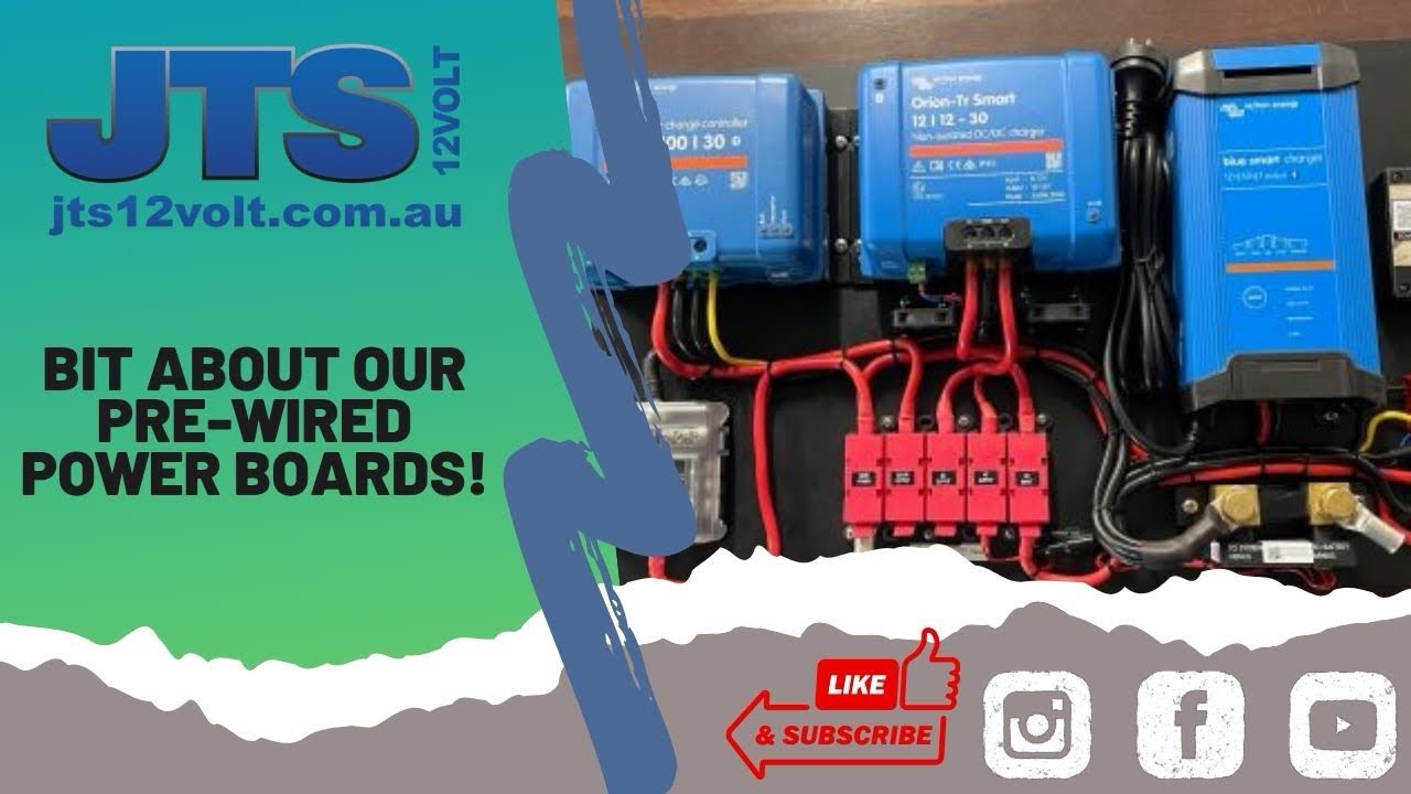 Learn more about our Pre-Wired Power Boards | JTS12Volt - YouTube