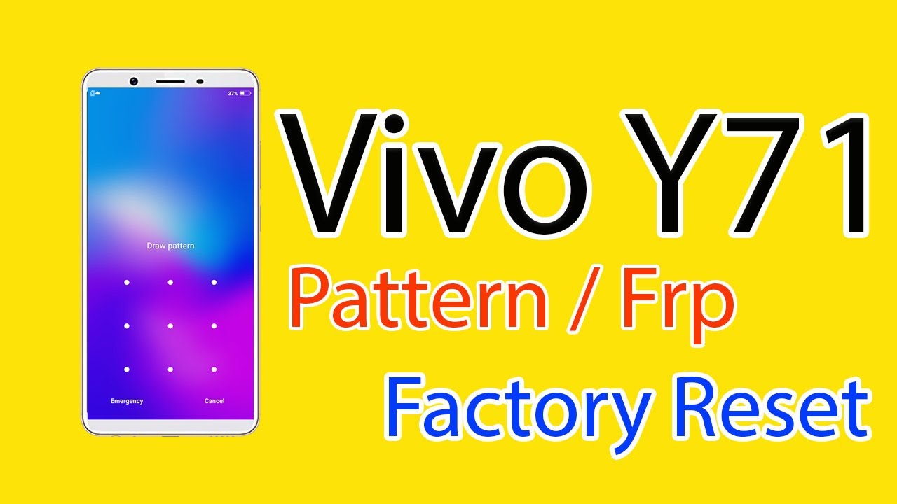 Vivo Y71 Vivo 1724 Android ver 8 1 0 Pattern FRP Factory Reset Miracle ...