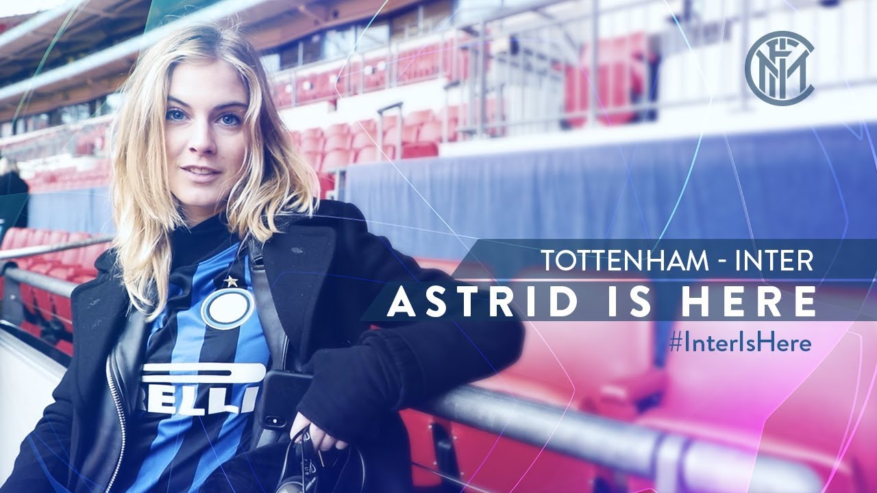 TOTTENHAM vs INTER with ASTRID ERICSSON | UEFA Champions League 2018/19 ...