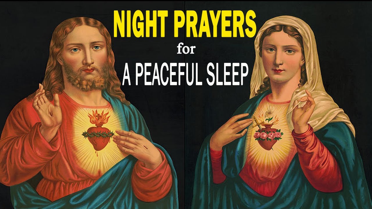 Night Prayers for a Peaceful Sleep | Catholic Night Prayers | Evening ...