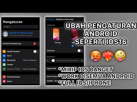 TUTORIAL MENGUBAH PENGATURAN ANDROID SEPERTI IPHONE ️‍🔥 - YouTube
