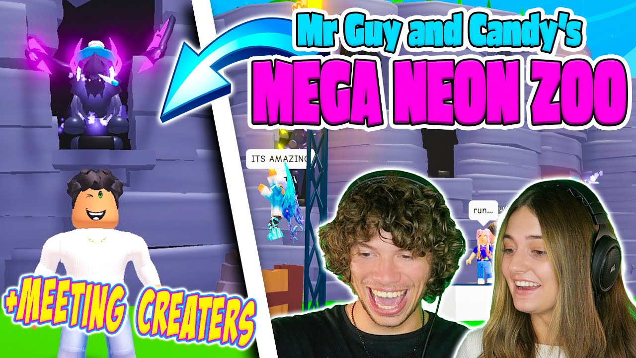 This Is The First Ever MEGA NEON PET ZOO In Roblox Adopt Me! *MOST ...