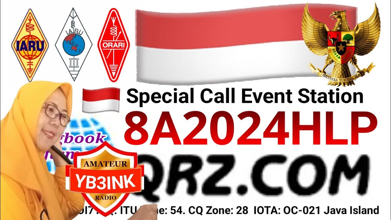 MEMPERINGATI HARI LAHIR PANCASILA SPECIAL EVENT STATION ORLOK BWI SPECIAL CALL 8A2024HLP YB3INK ...