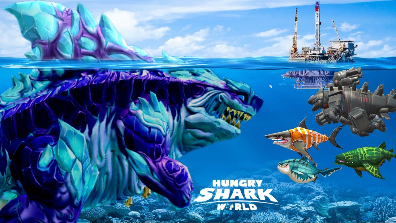 SHIN SHARKJIRA HUNGRY SHARK WORLD - HUNGRY SHARK WORLD GAMEPLAY ...